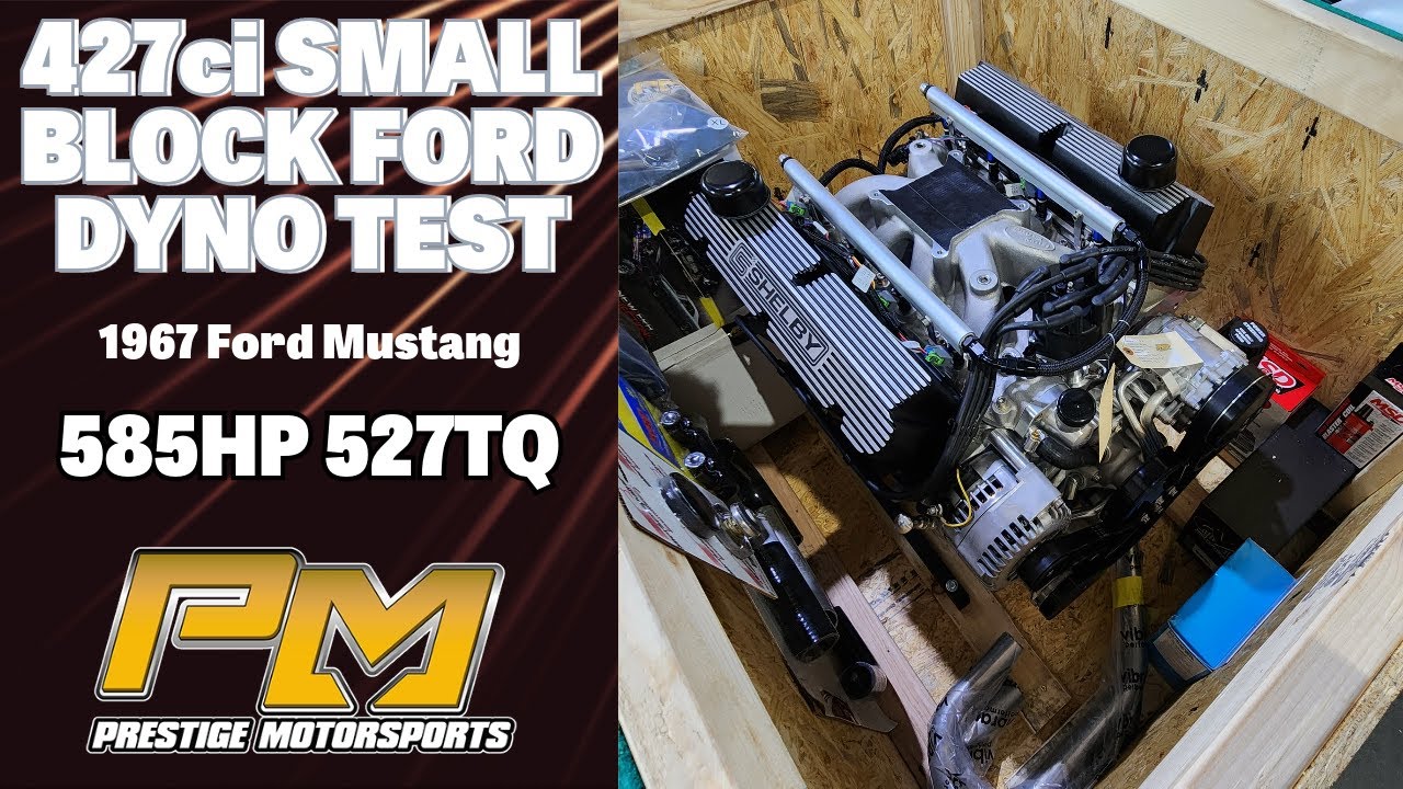 585HP 427ci All Aluminum Ford Dyno Testing for Erik's '67 Mustang at ...