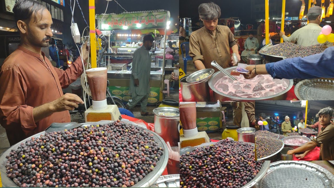 Refreshing Falsa Juice making | Summer Spacial Falsa Juice Under the ...