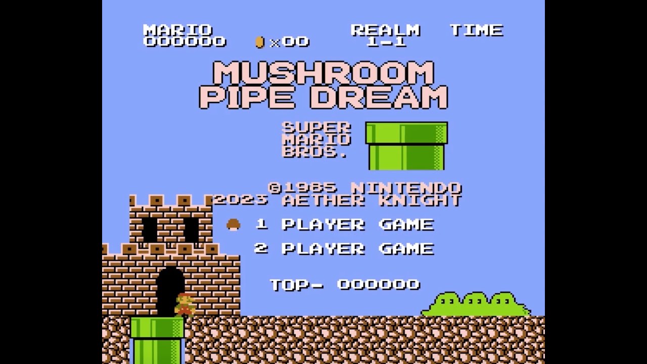 Mushroom Pipe Dream - Super Mario Bros. (SMB1 Hack) I Solo Big Gangster ...