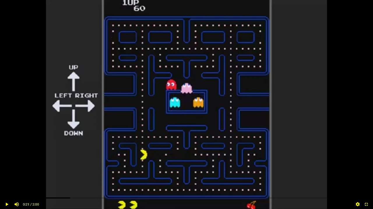 Pac Man with speed up hack remix by lark2121 PACMAN CLONE BROWSER ...