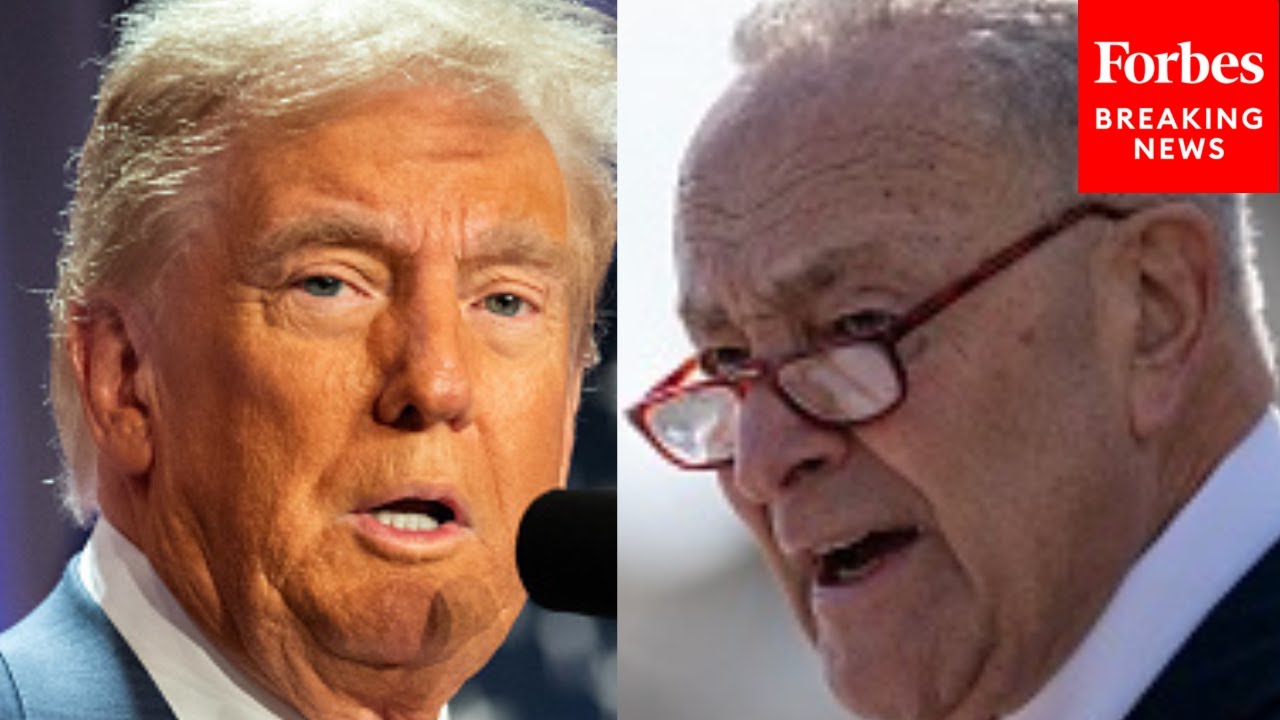 JUST IN: Chuck Schumer Lambasts Trump Amid Reported EO To Abolish DoE ...