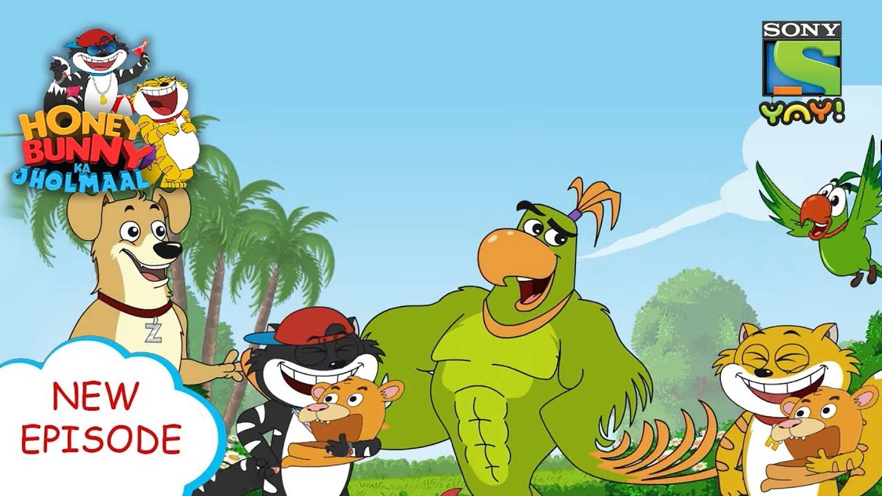 तोताराम ट्रैप में | Hunny Bunny Jholmaal Cartoons for kids Hindi ...