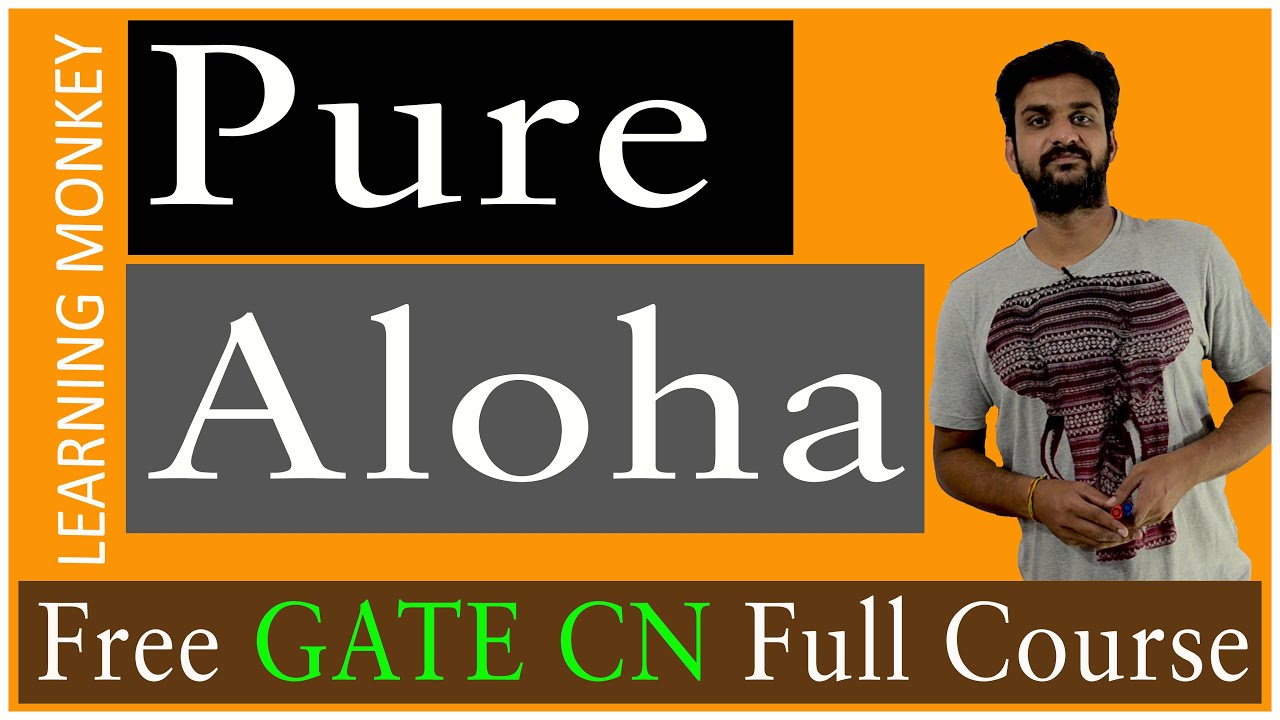 Pure Aloha || Lesson 38 || Computer Networks || Learning Monkey ...