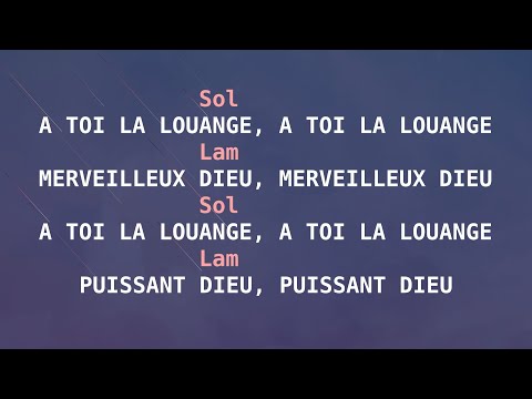 Paroles - Merveilleux Dieu (Awesome God) - Proclaim - accords