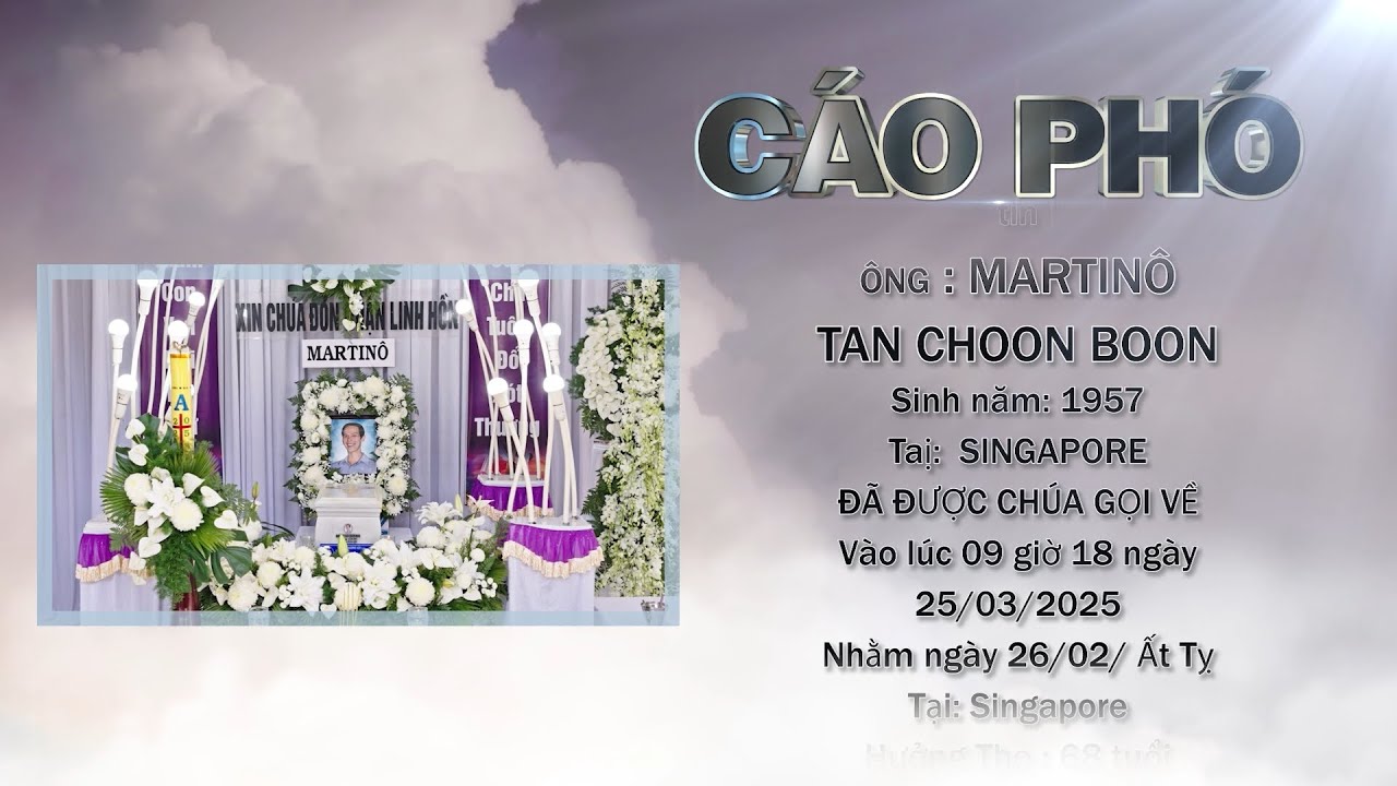 PHIM ĐÁM TANG - ÔNG MARTINÔ TAN CHOON BOON - YouTube