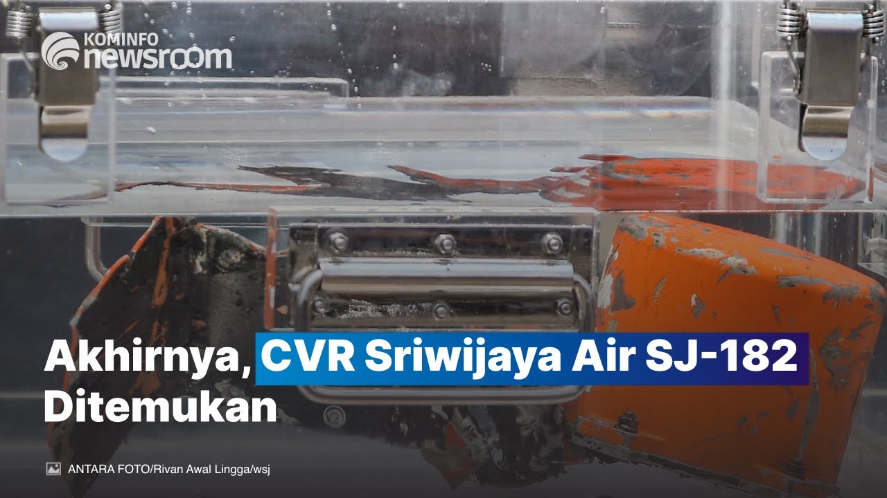 CVR Black Box Sriwijaya Air SJ182 Akhirnya Ditemukan! - YouTube