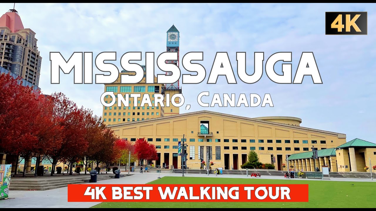 4K Awesome City of MISSISSAUGA! | Greater TORONTO Area CANADA | Best ...