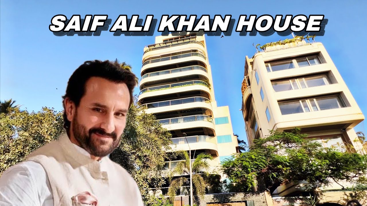 MUMBAI SAIF ALI KHAN HOUSE & All FAMOUS ACTOR'S ACTRESSES HOUSE'S - YouTube