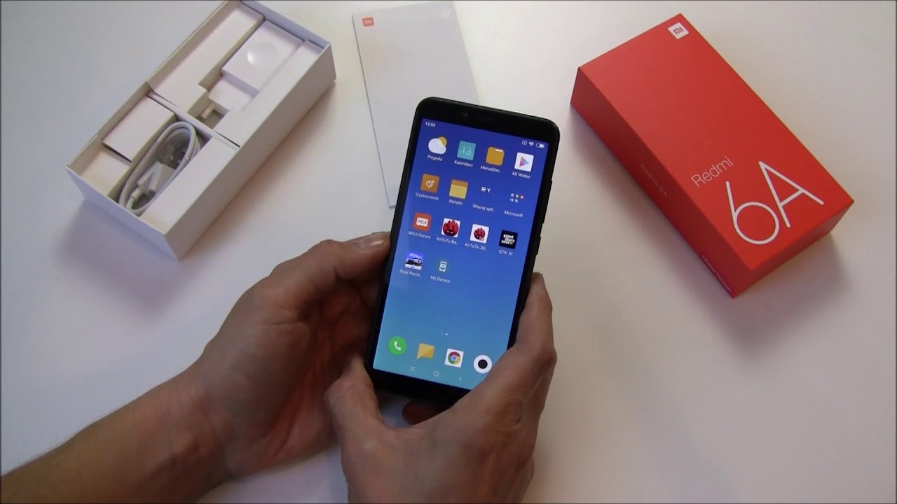 Test Xiaomi Redmi 6A PL - Pierwsze Wrażenie, Antutu, Gry... - YouTube