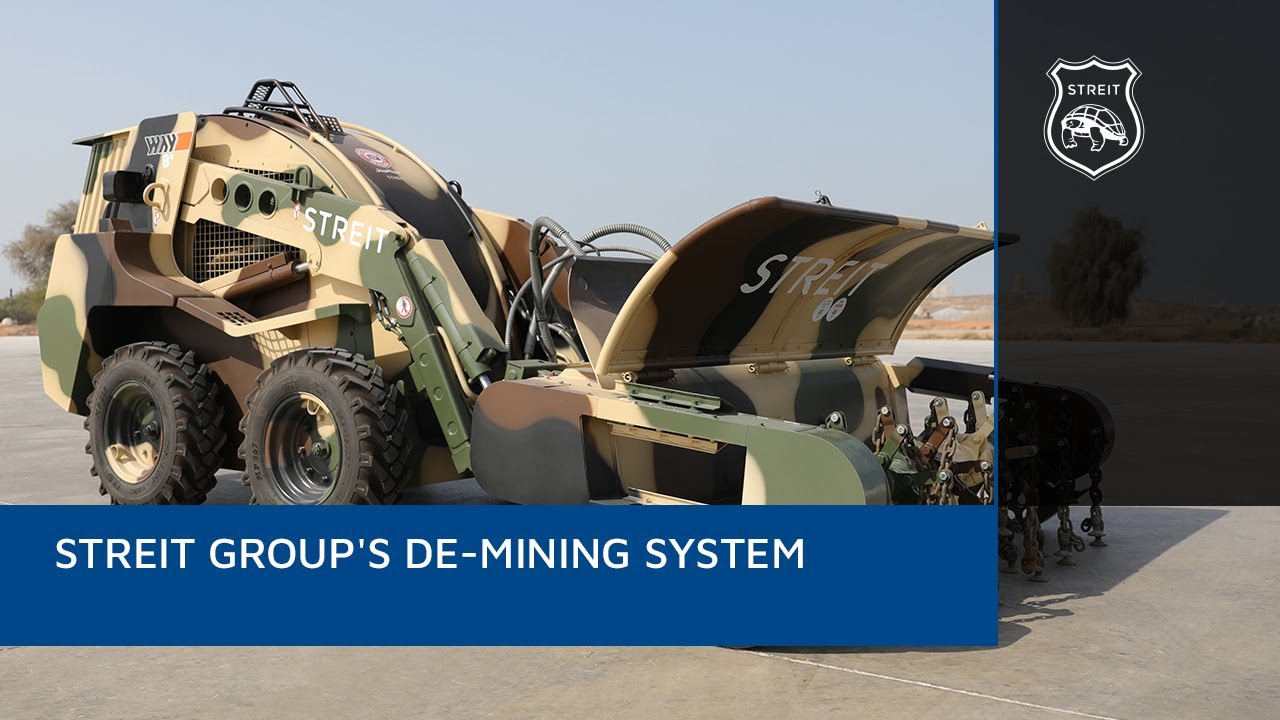 Streit Group's De-Mining System - YouTube