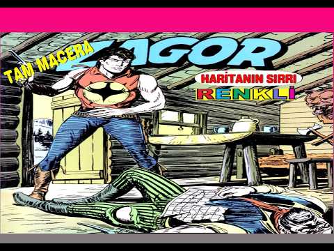 ZAGOR ( HARİTANIN SIRRI )RENKLİ TAM MACERA