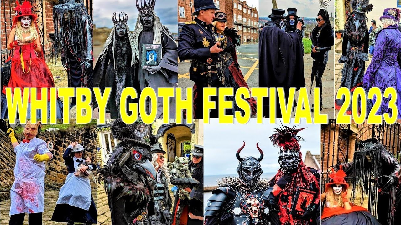 First Visit WHITBY GOTH FESTIVAL 2023 - YouTube