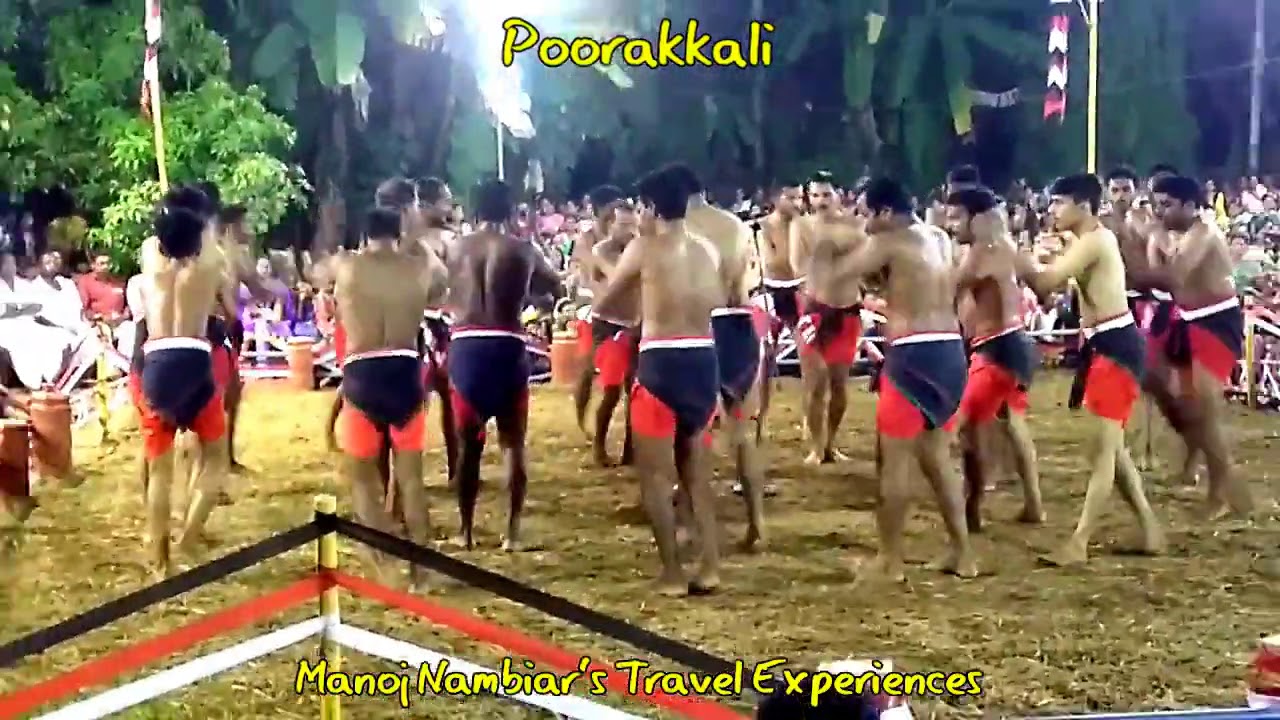 Poorakkali | Festival Performance | Traditional dance | Ritual | Pooram ...