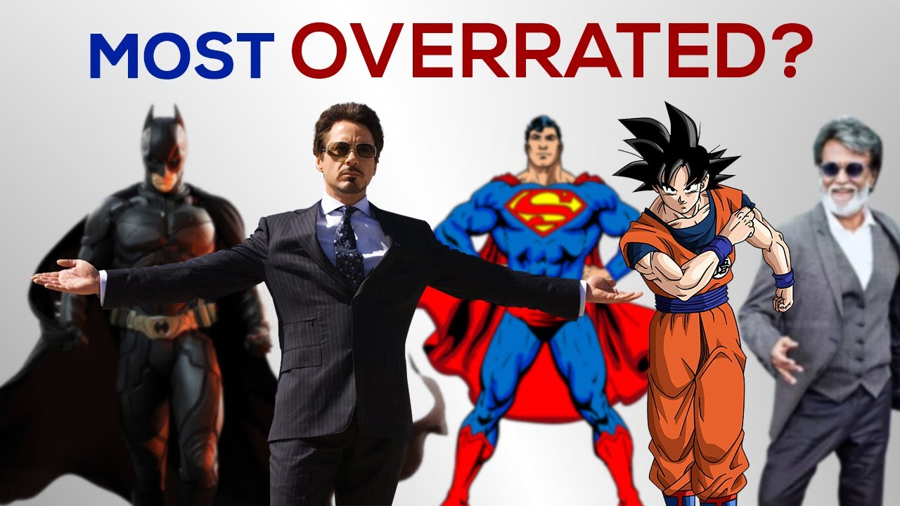 MOST OVERRATED CHARACTERS RANKED! - YouTube