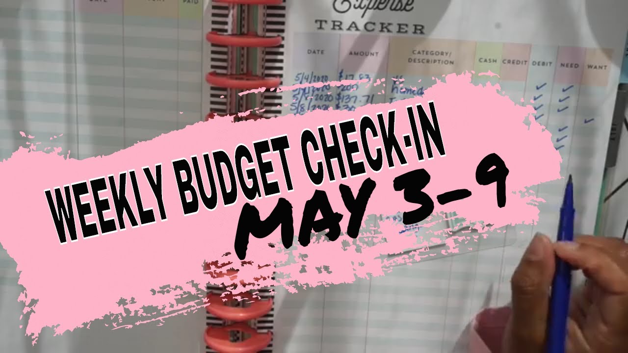 Weekly Check In || May 3-9 - YouTube