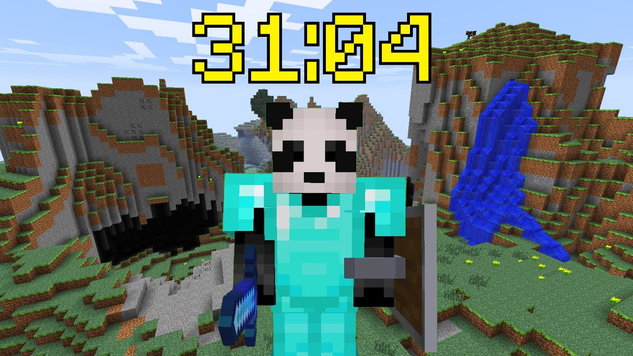 FIRST EVER MINECRAFT PB (31:04) - YouTube