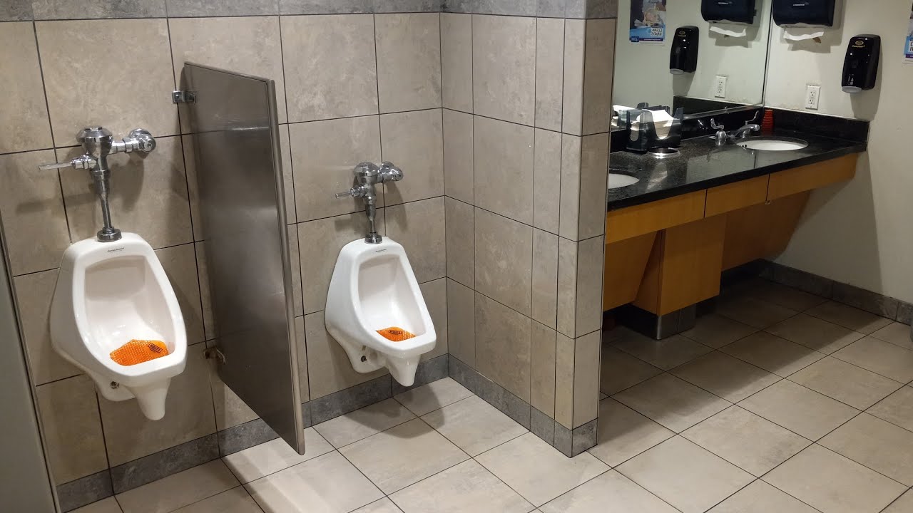 Car Dealership Men's Restroom - YouTube