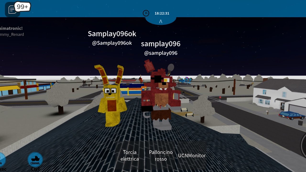 Fnaf 4 Ed Ucn Su Roblox Animatronics World Youtube