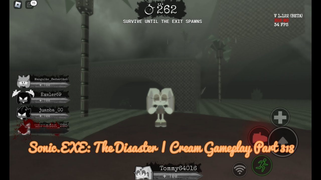 Sonic.EXE: The Disaster | Cream Gameplay Part 318 - YouTube