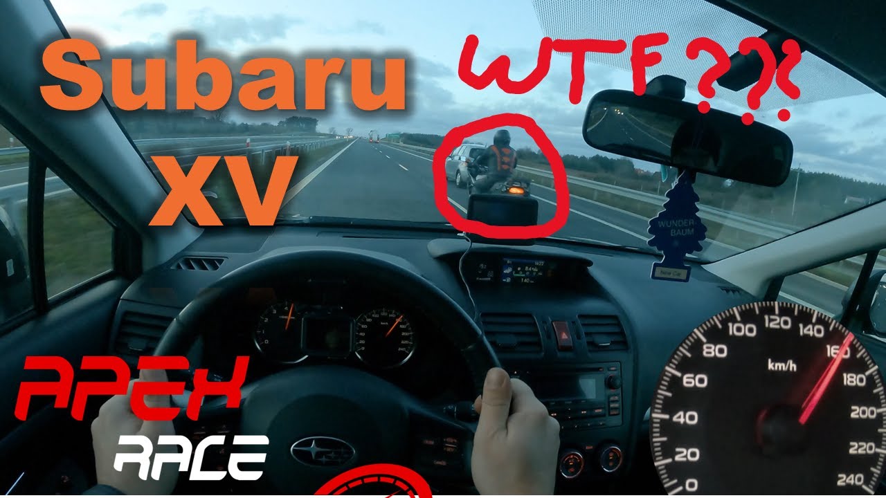 🚗2012 Subaru XV 1.6 | POV | Top Speed | 0-100 - YouTube