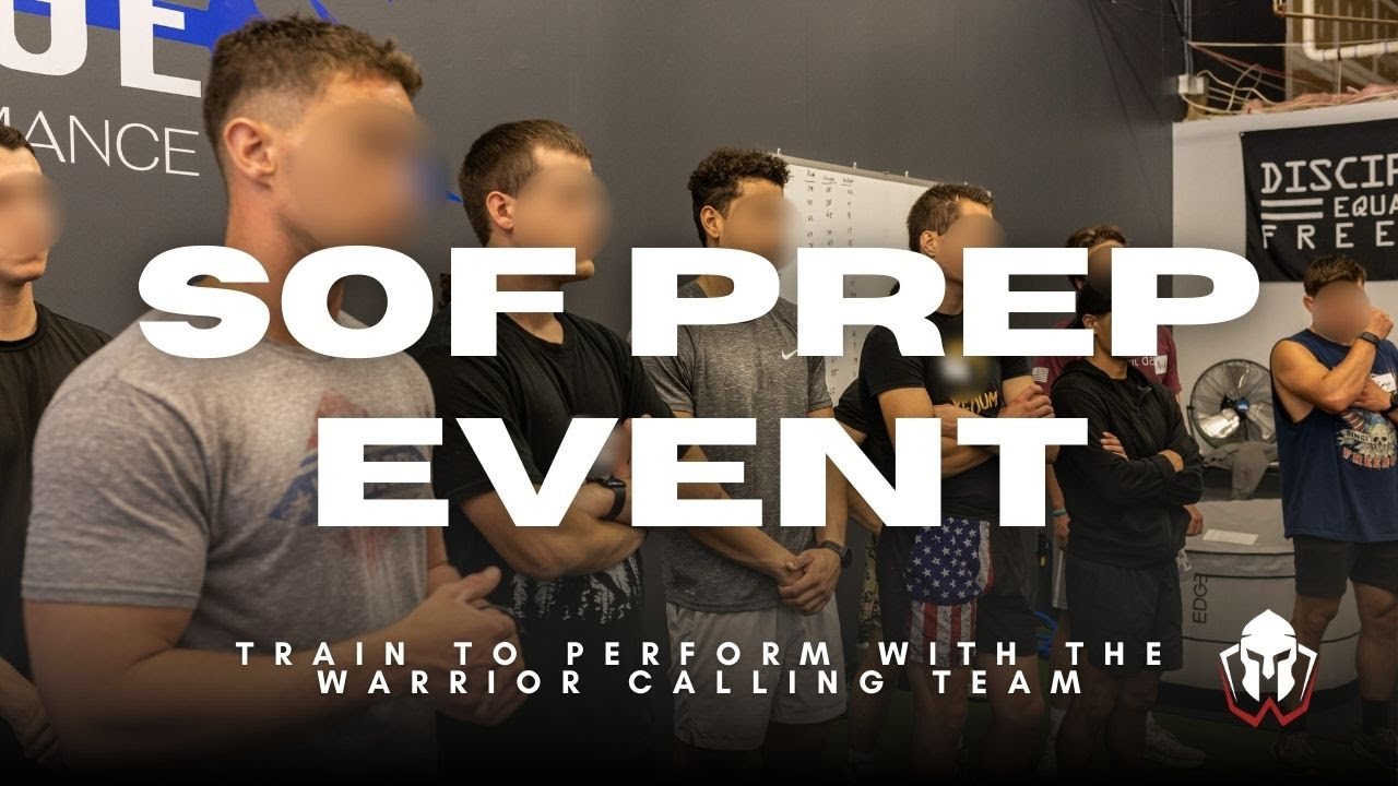 Training for special operations selection with The Warrior Calling Team ...
