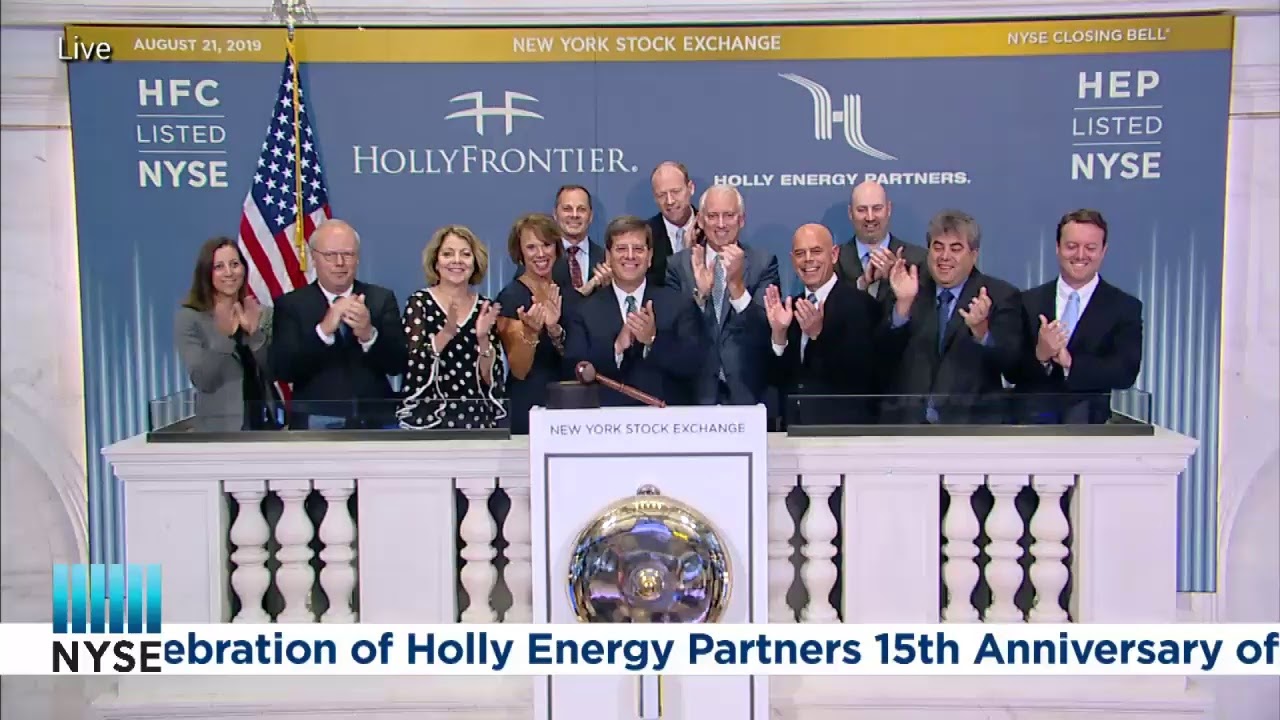 HOLLYFRONTIER CORPORATION (NYSE: HFC) & HOLLY ENERGY PARTNERS (NYSE ...