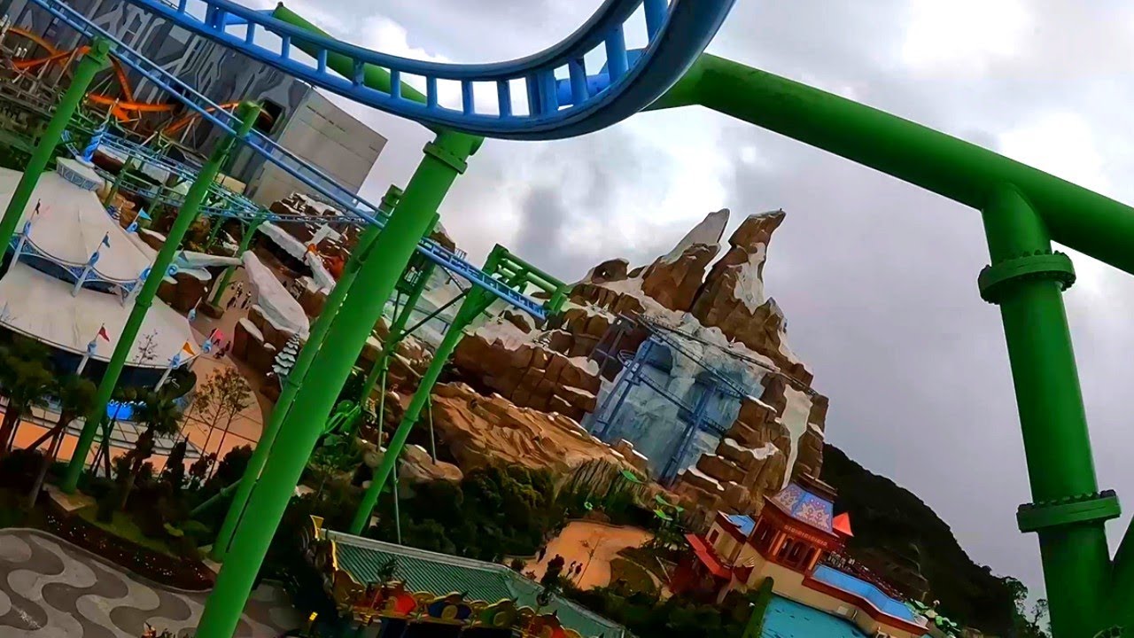 Samba Gliders On Ride POV - Genting SkyWorlds - YouTube