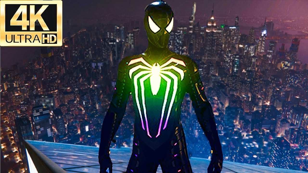 Spiderman Remastered | Miles Morales ( RGB, HELL Spider mod) with Day ...