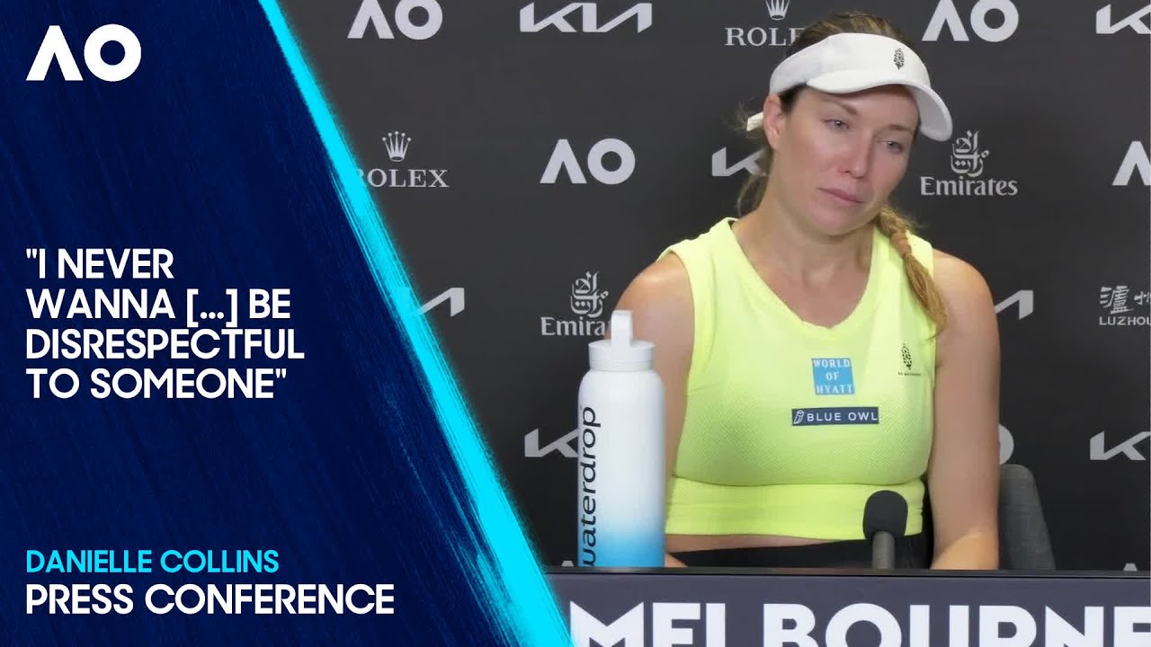 Danielle Collins Press Conference | Australian Open 2025 Third Round ...