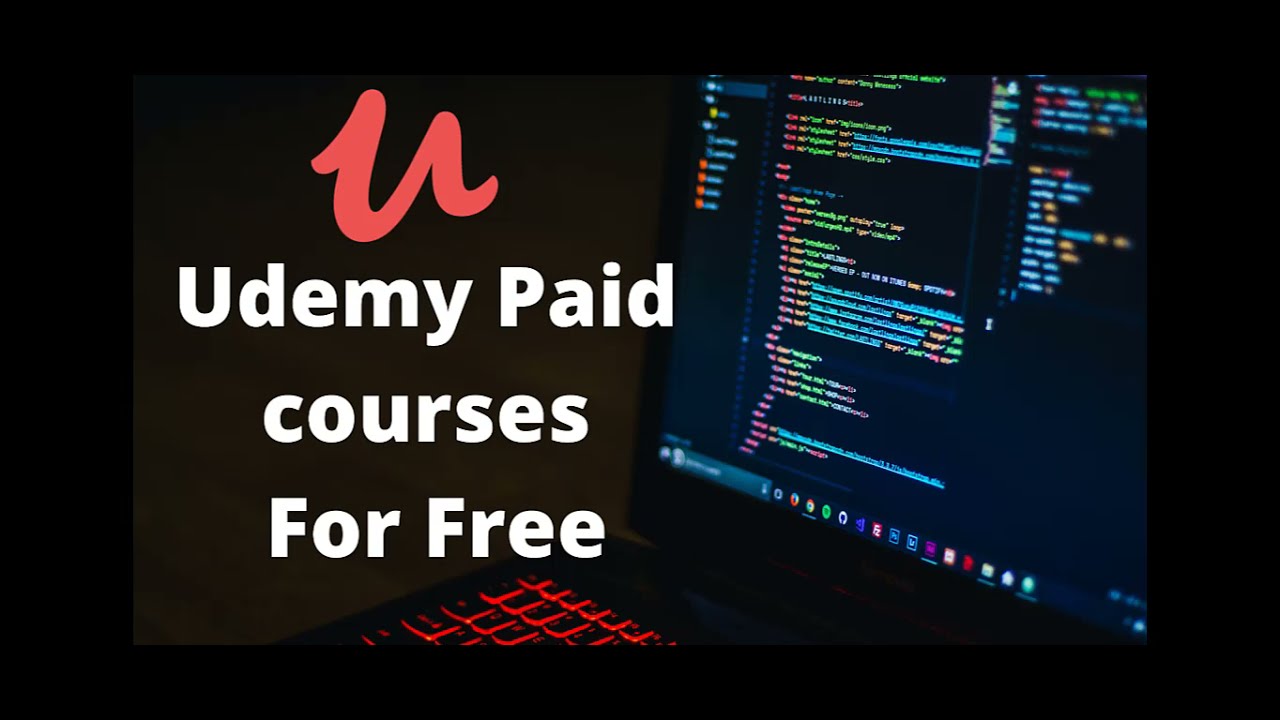 How To Download Free Courses from Udemy to your laptop - YouTube