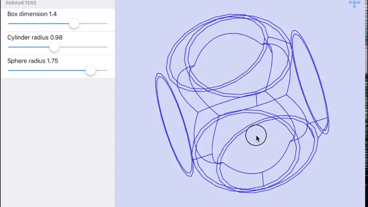 Onelab/Mobile 2.0 on iPad, with built-in OpenCASCADE CAD kernel - YouTube