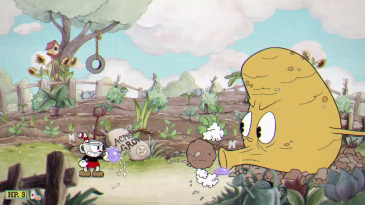 Cuphead // Pánico Botánico // EXPERTO // - YouTube