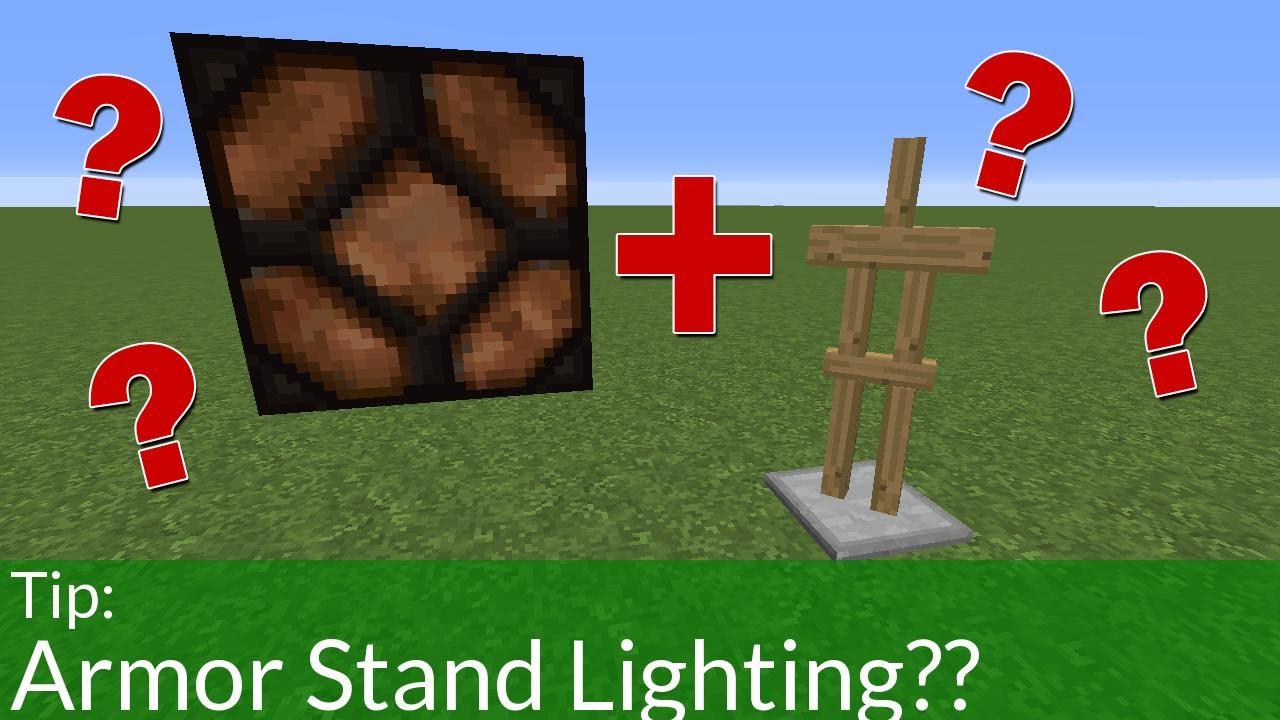 How to Light Up Your Builds with Armor Stands - YouTube