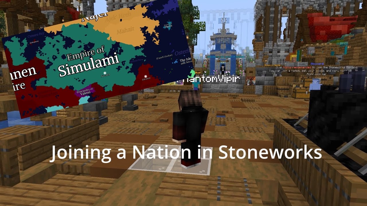 Stoneworks: Joining a Nation (Yes this game has politics lmao) - YouTube