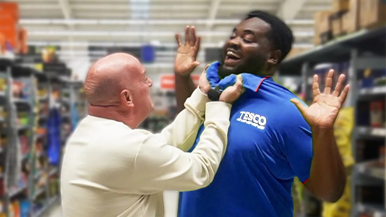 Rude Employee Prank at TESCO - YouTube