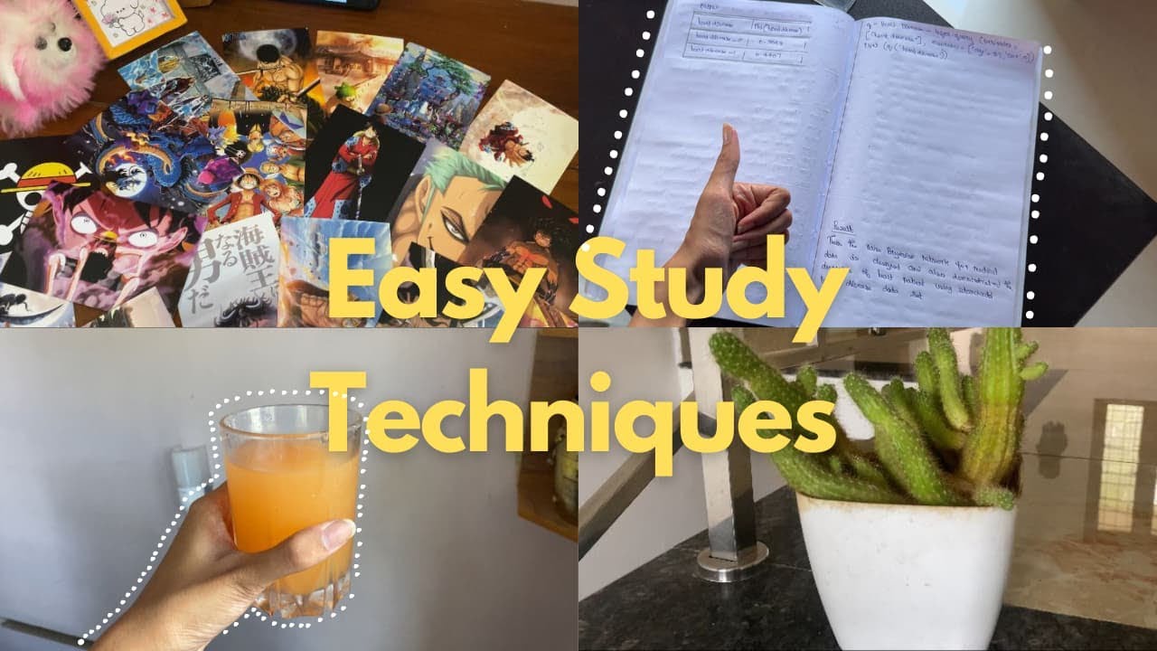 Easy Study Techniques | Study Vlog | Exam Edition| Study Tips ...