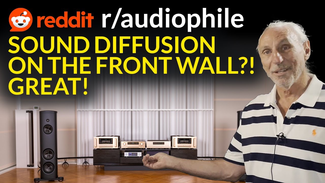 r/audiophile - Sound Diffusion On The Front Wall?! Great! www ...