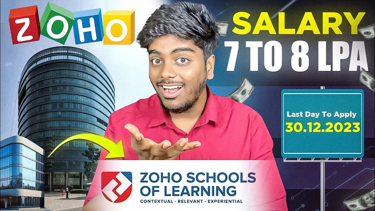 Zoho School of learning 🚀 | Never miss this Chance 🤯 | Exam update Tamil 💥 - YouTube