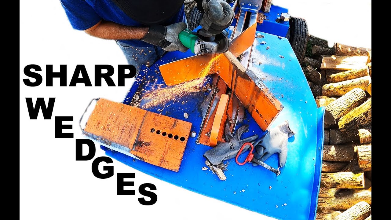 Does a sharp wedge split better? - YouTube