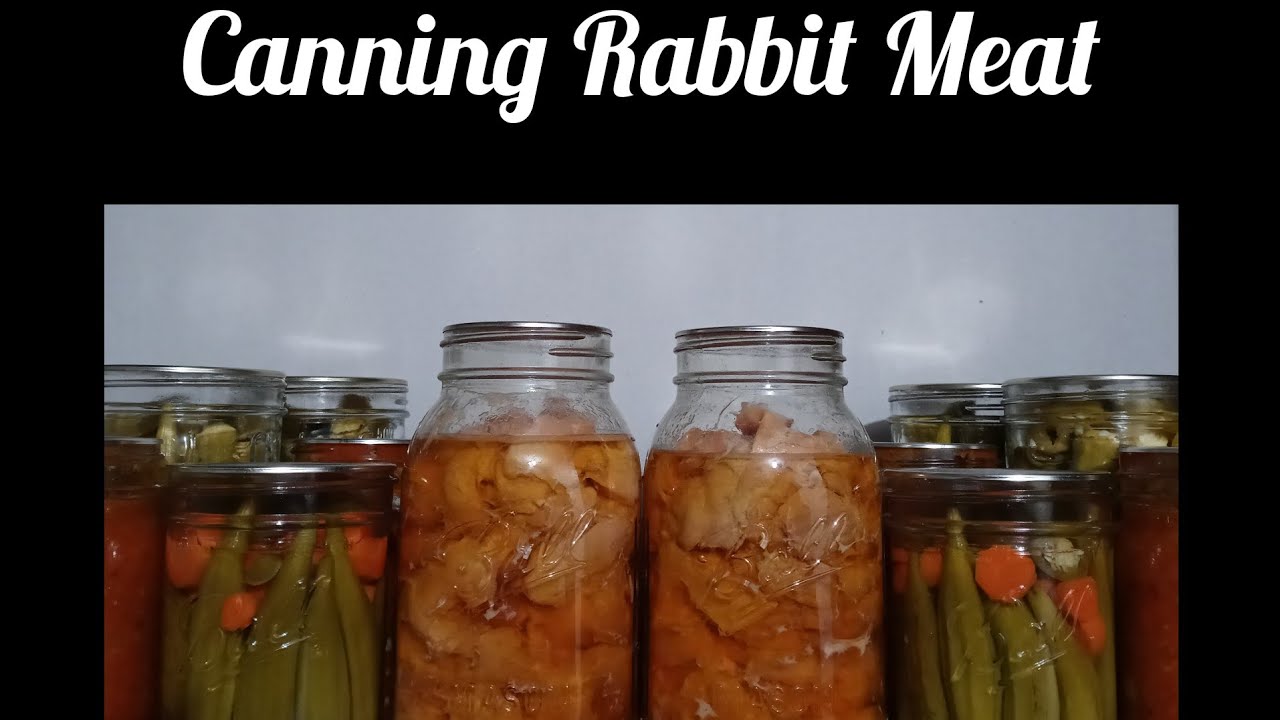 Canning Rabbit Meat #pressurecanning #foodpreservation #canning # ...