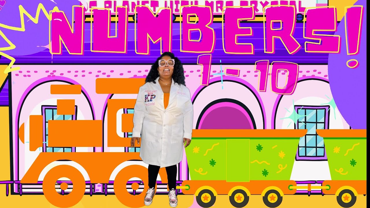 Counting Numbers From 1 - 10 | With Animations | Fun & Easy Way Of ...