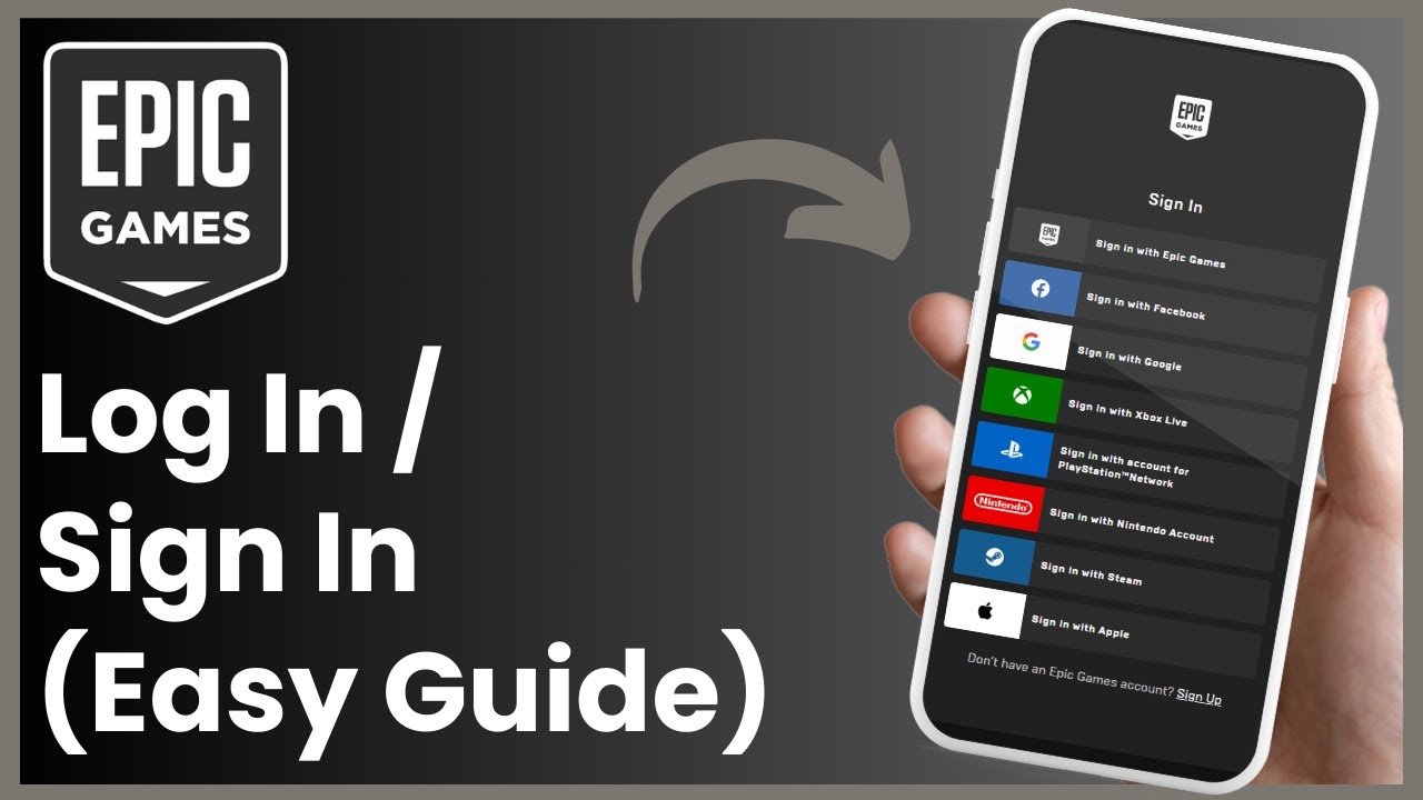Epic Games Login ! - YouTube