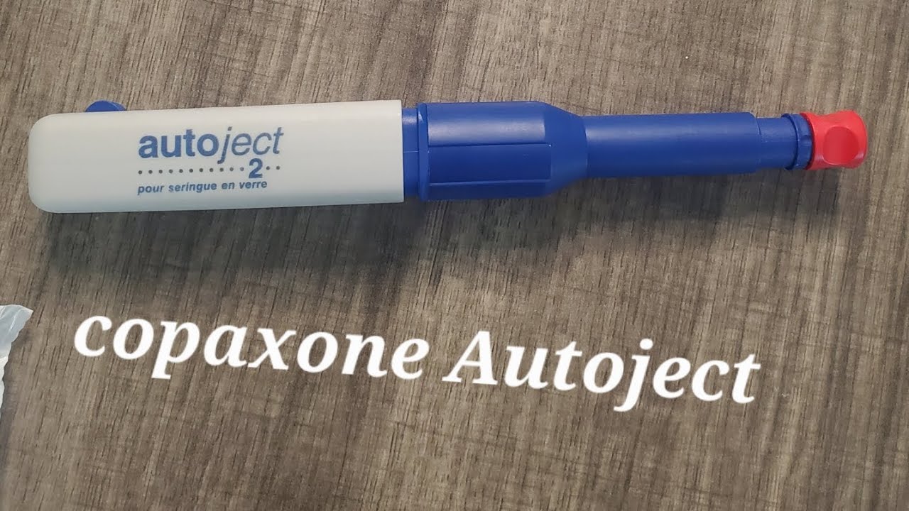 Copaxone Autoject demonstration!!! - YouTube