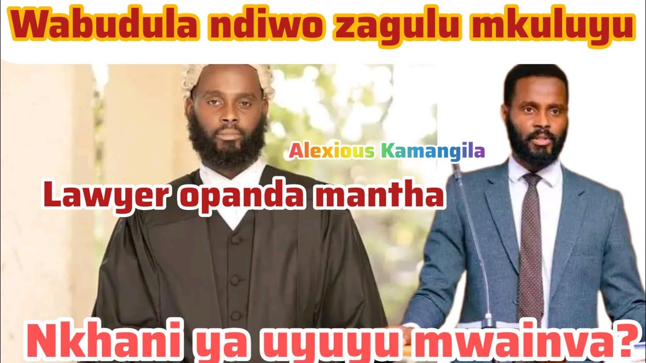 Alexious Mangila Lawyer Opanda Mantha Wang'alura aliyese ochita ...