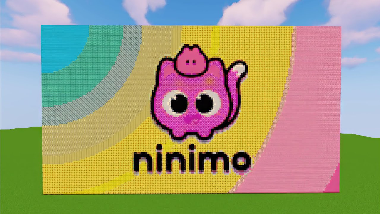 Ninimo Logo Effects | Pixel Art Build | Nickelodeon Dancing Flowers ...