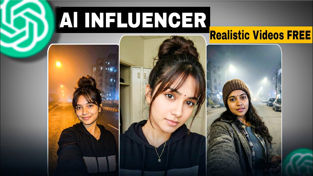 Make Realistic AI Influencer Videos For Free | Real Life Influencer | # ...
