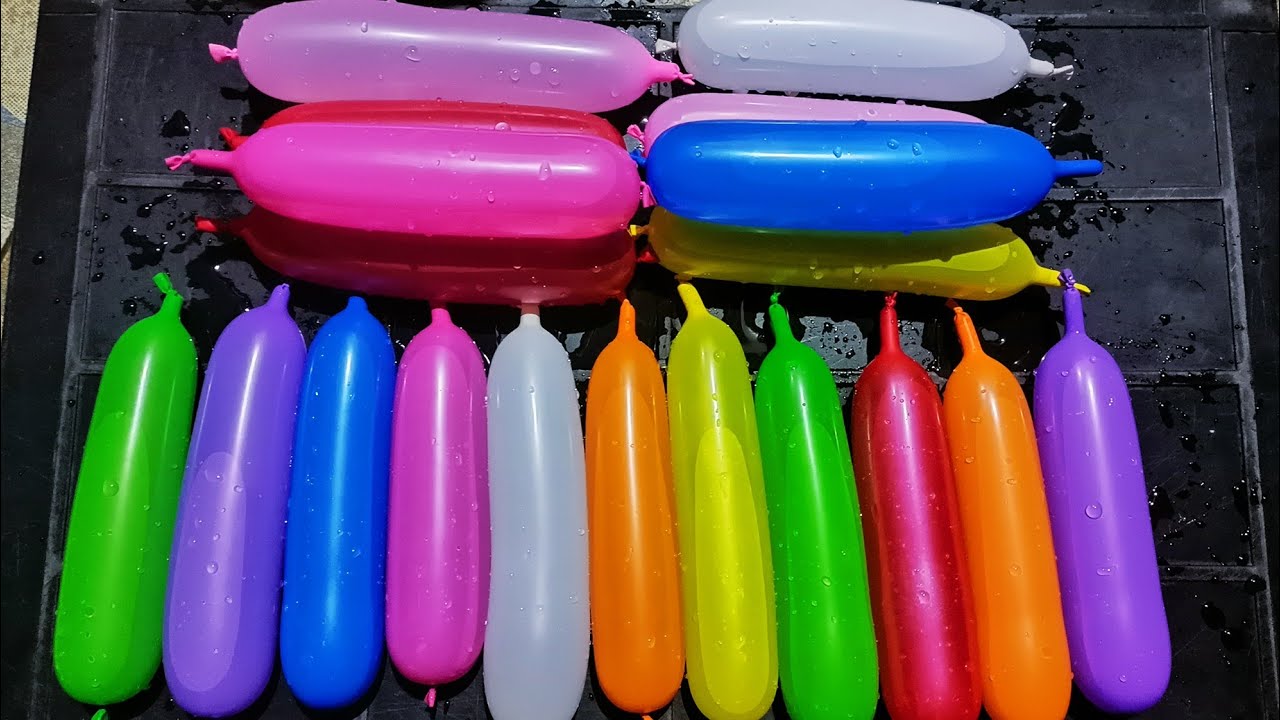 Meletuskan Balon Warna Warni Polkadot, Balon Senyum Ketawa, Menemukan ...