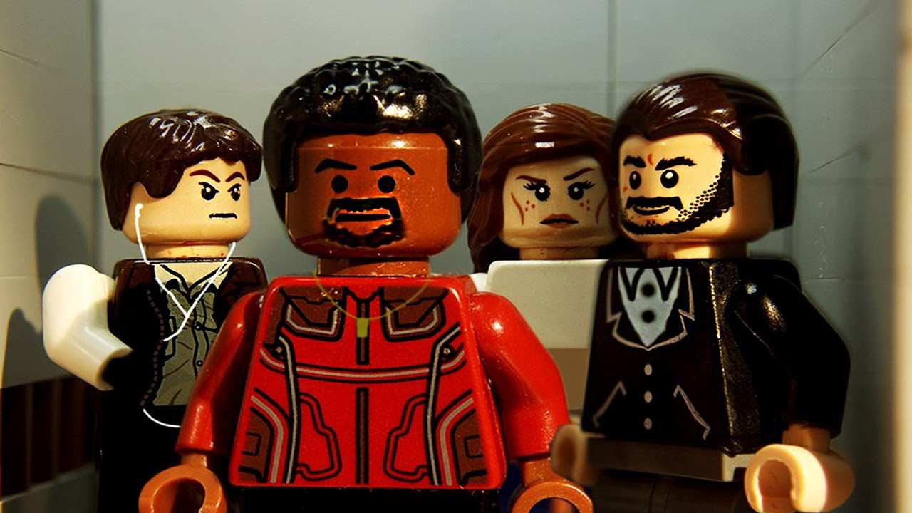 BABY DRIVER IN LEGO - YouTube