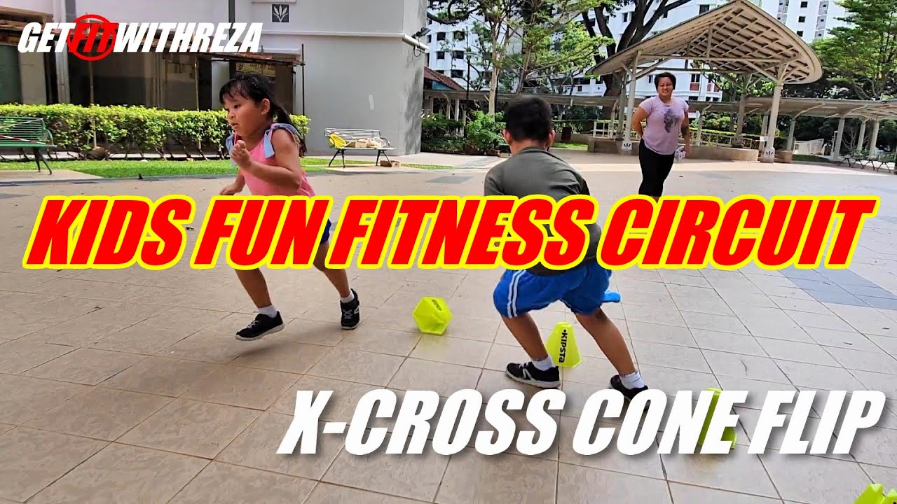 Kids Fun Fitness Circuit! - YouTube