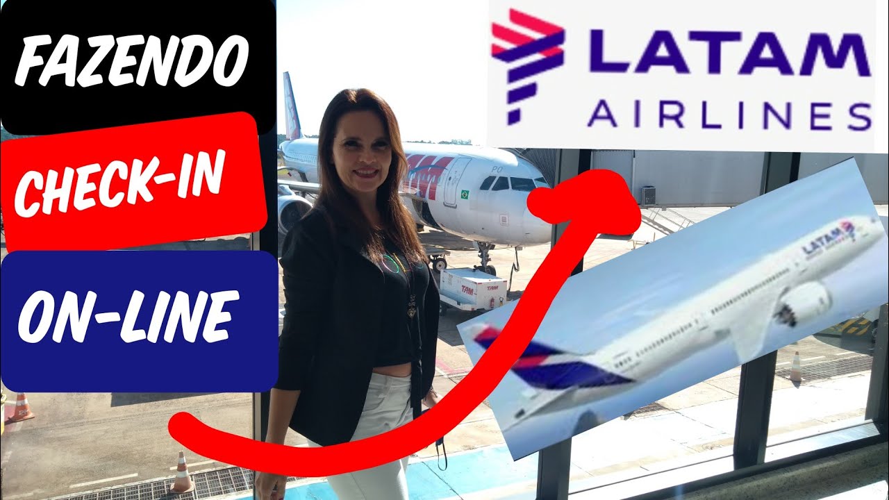 COMO FAZER CHECK-IN ON - LINE PELA LATAM - YouTube
